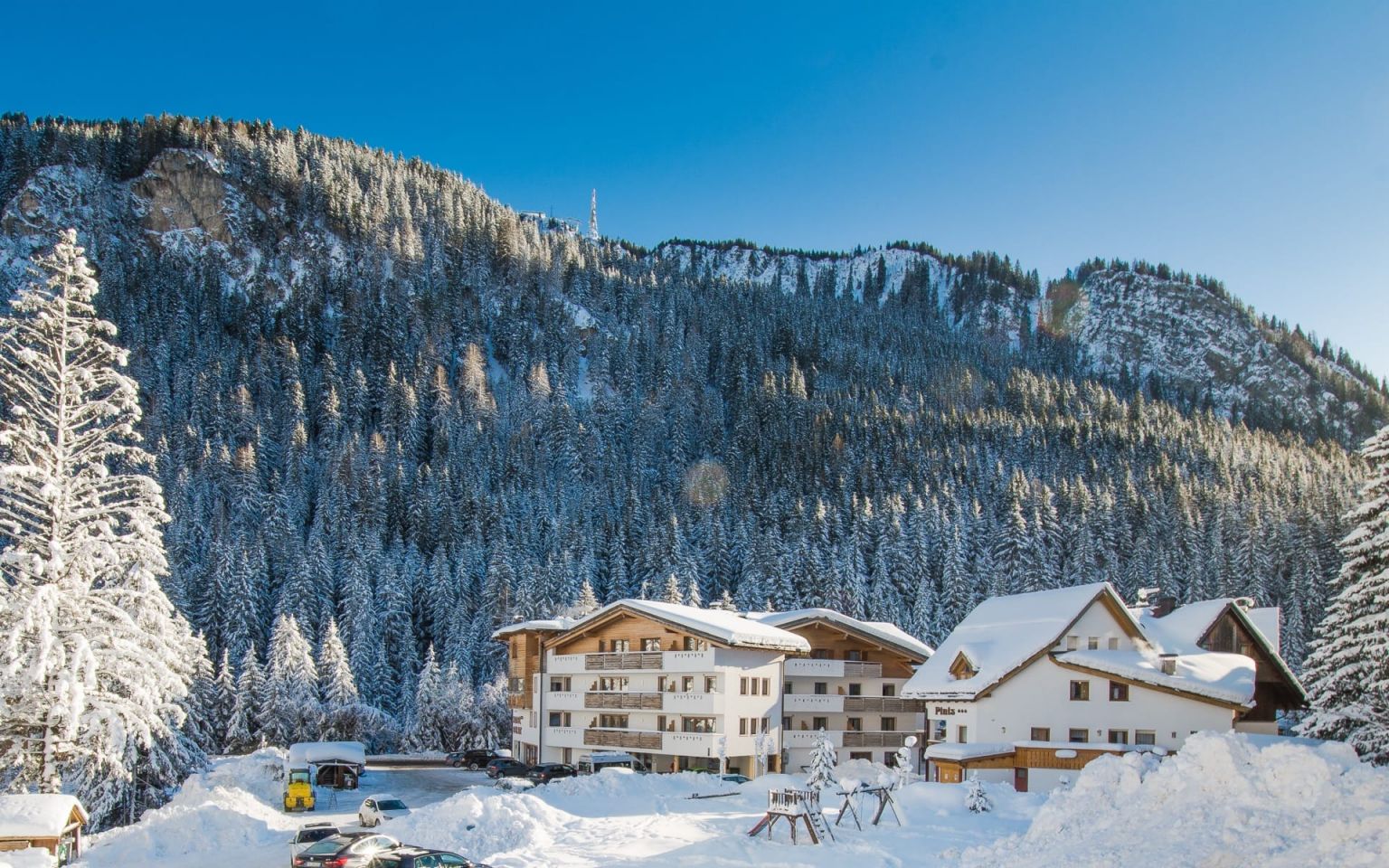Position Residence Pinis in Corvara, Alta Badia